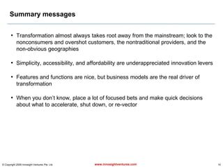 The Intersection of Innovation & Investments | PDF
