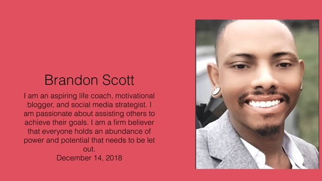 Personal Brand Canvas | PPT