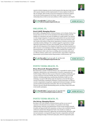 Scott Cahill of Fulcrum Partners Supports Luis Palau Association | PDF