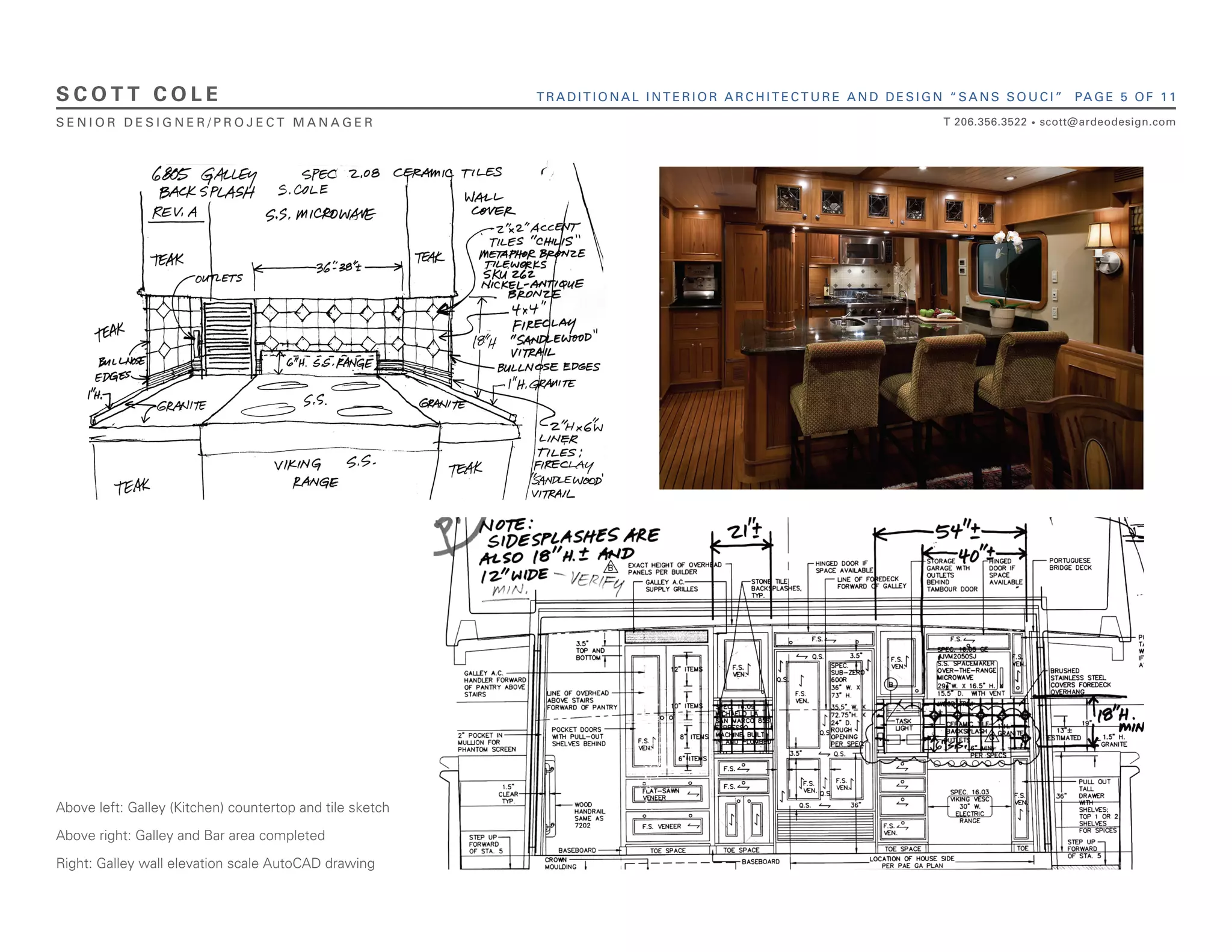Scott Cole Portfolio Samples Overview | PDF