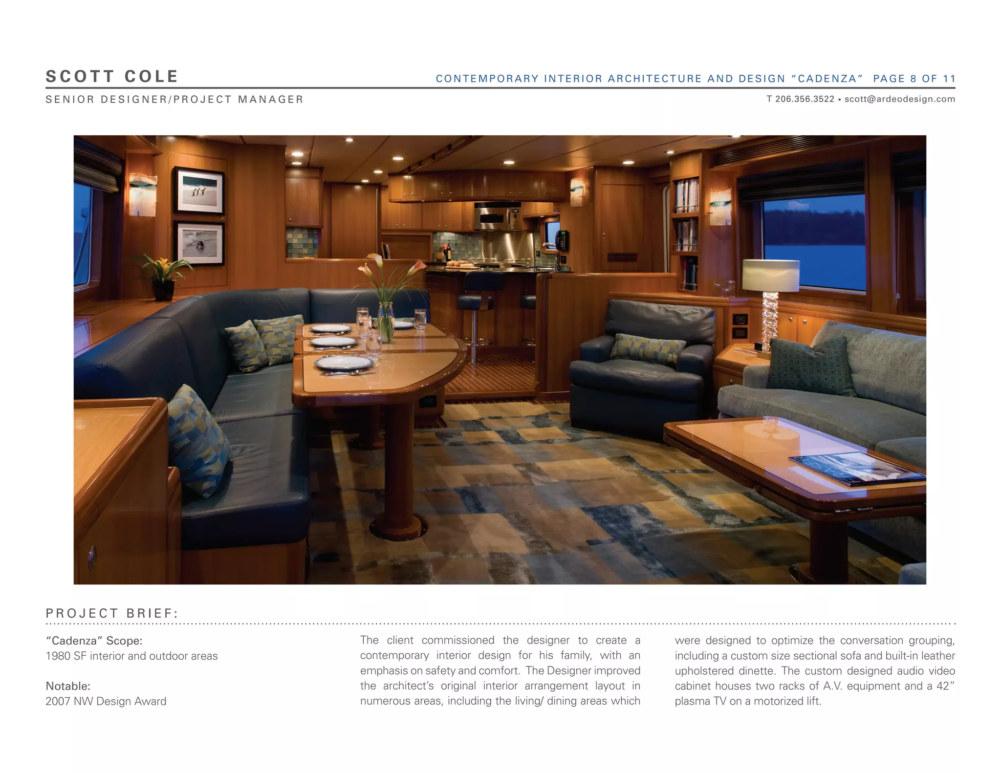 Scott Cole Portfolio Samples Overview | PDF