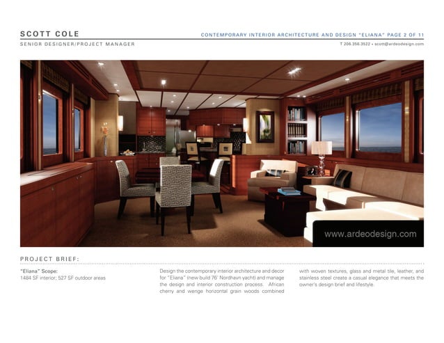 Scott Cole Portfolio Samples Overview | PDF | Interior Decorating ...