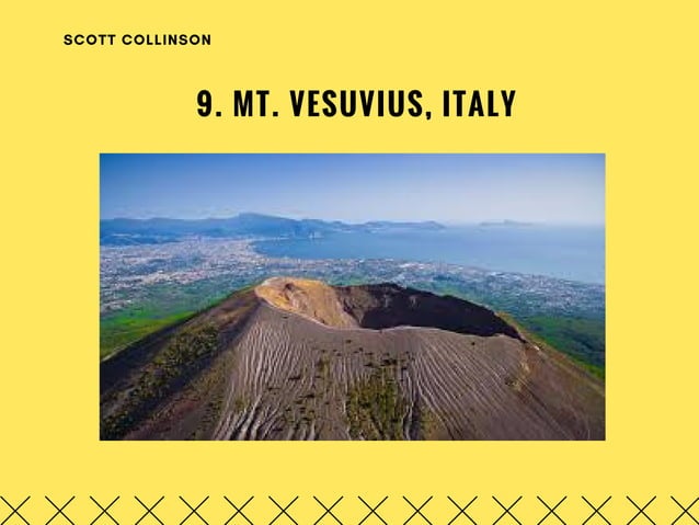 Scott collinson top 10 most active volcanoes in the world | PDF