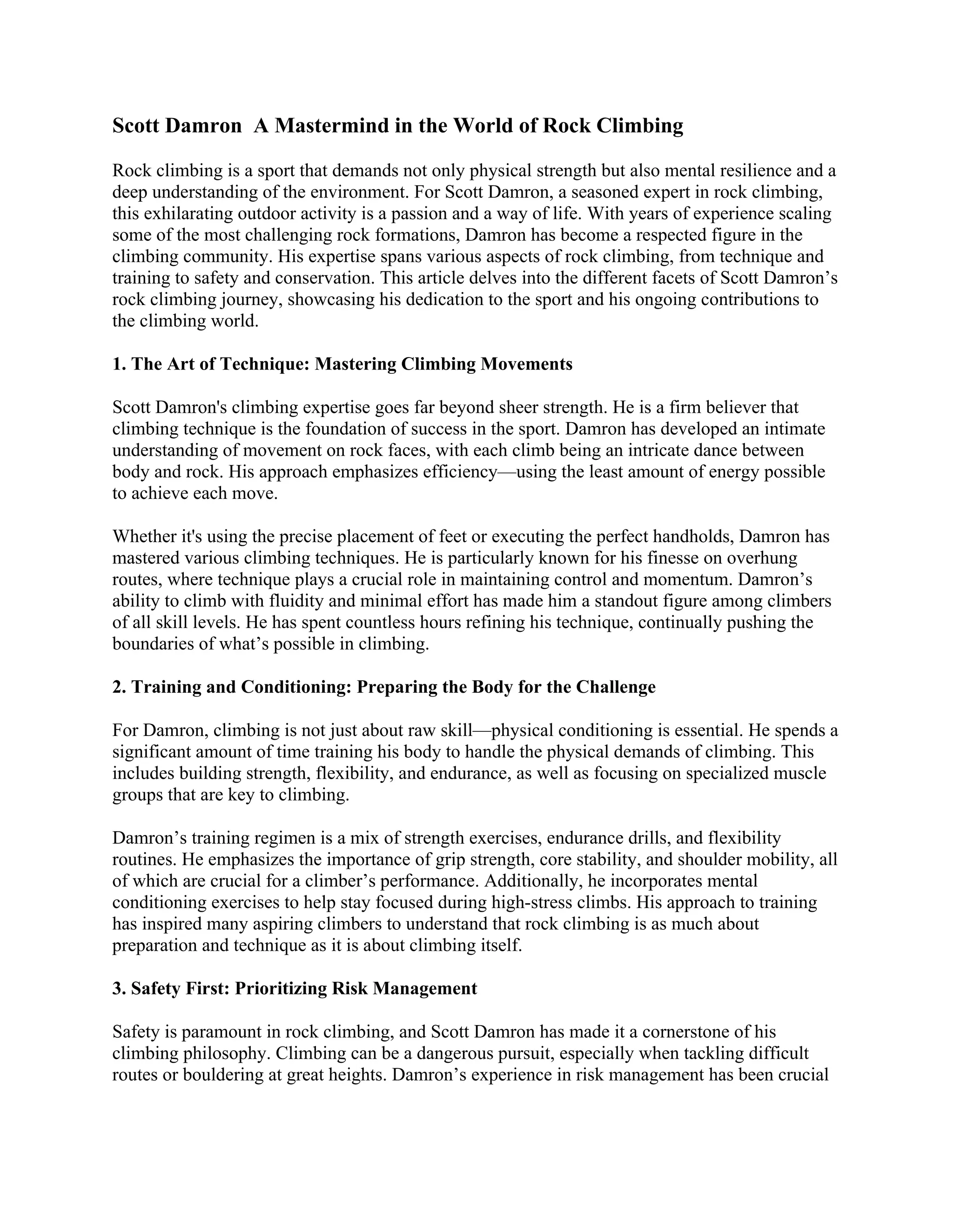 Scott Damron A Mastermind in the World of Rock Climbing.docx