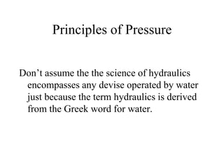 Introduction to Hydraulics Powerpoint.pptx
