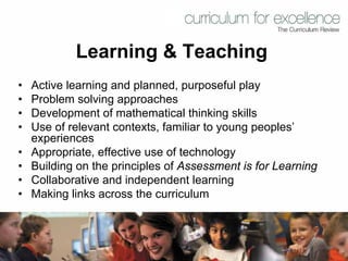 Scottish Curriculum for Excellence Numeracy Outcomes | PPT