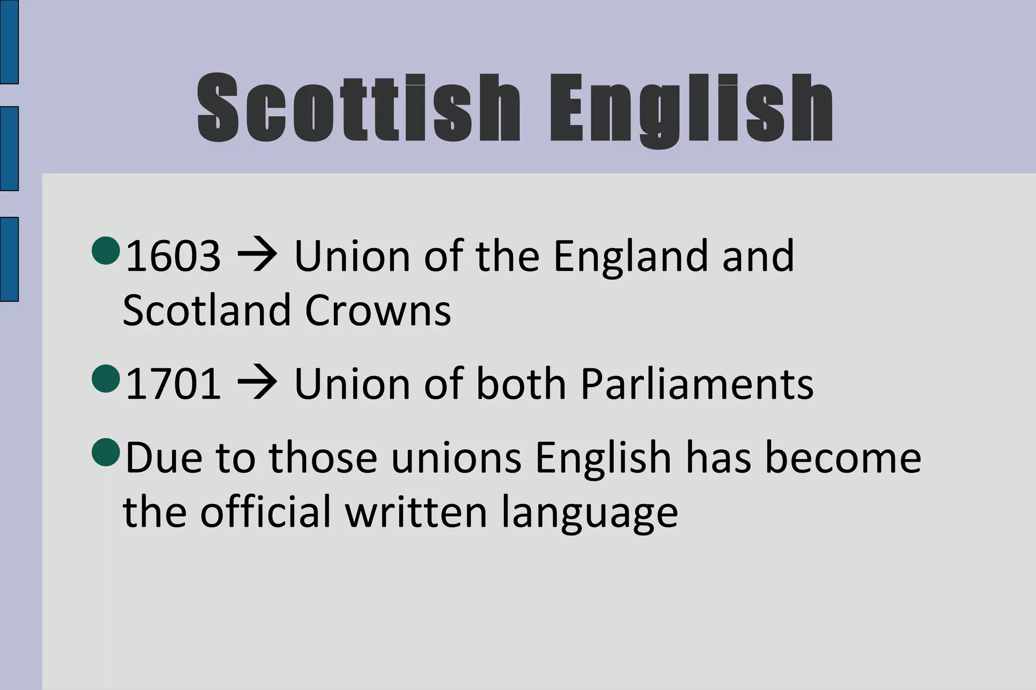 Scottish | PPT