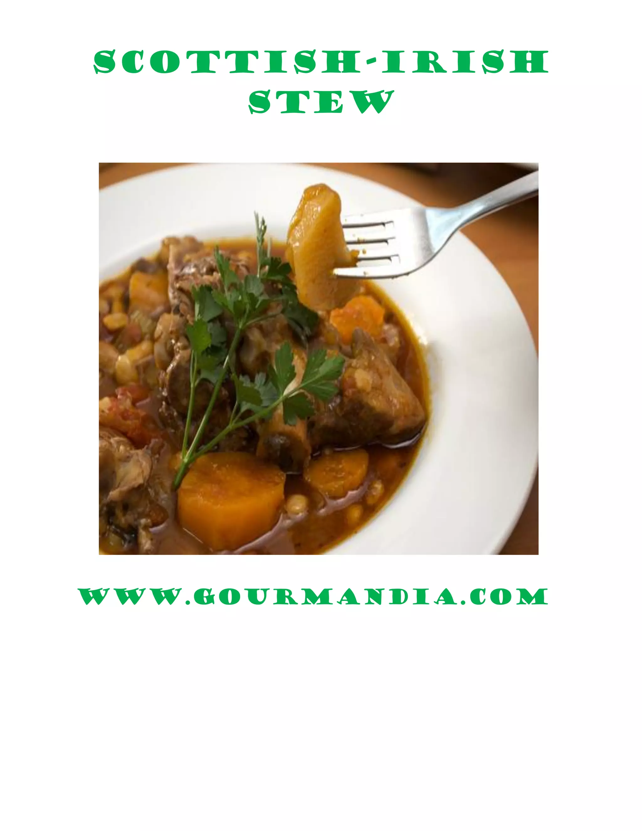 Scottish irish stew | PDF