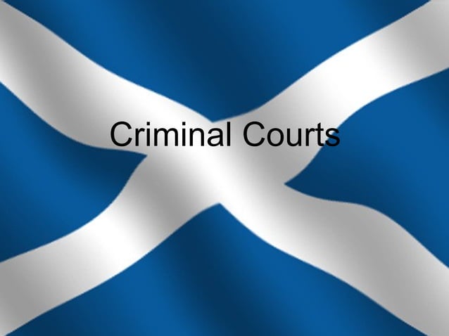 Scottish Civil Court | PPT