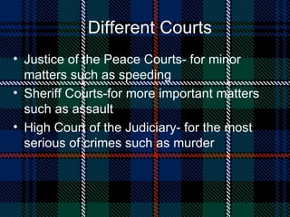 Scottish Civil Court | PPT