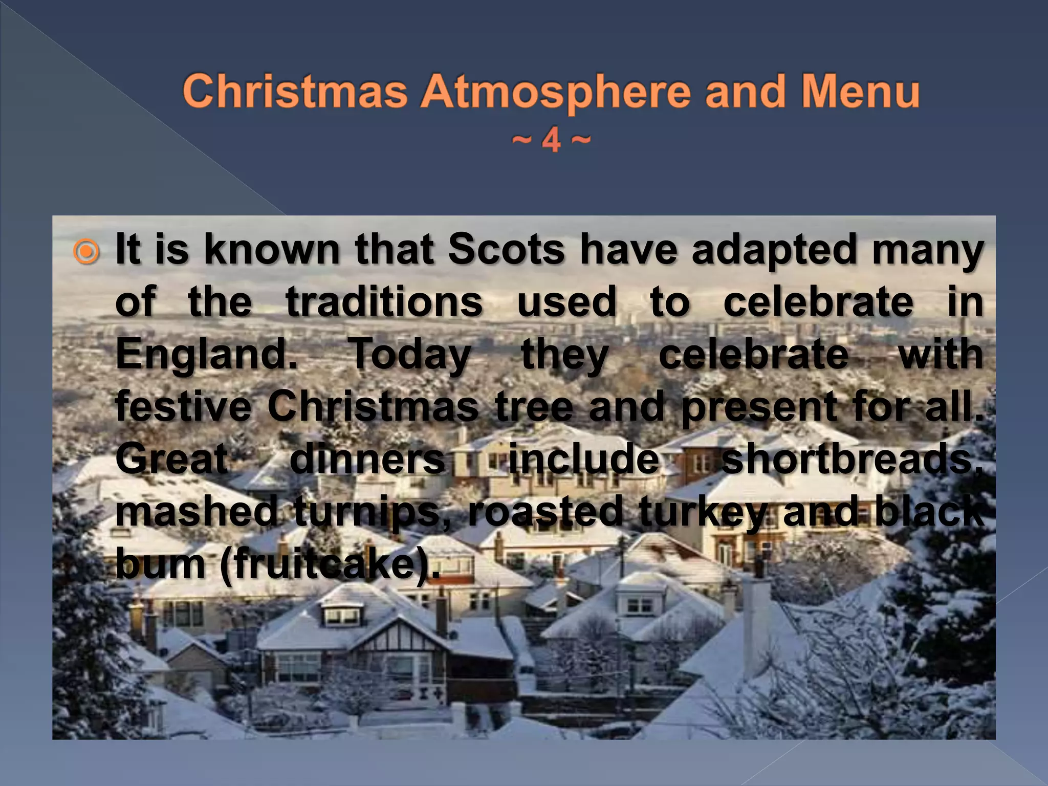Scottish customs and traditions | PPTX