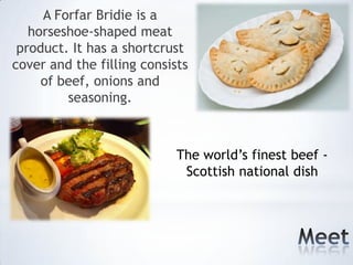 Scottish national cuisine | PPTX