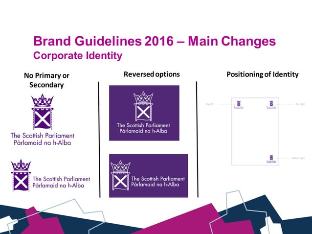 Scottish Parliament Brand Guidelines | PPT