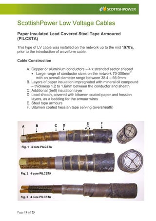 ScottishPower Distribution Cables & Equipment Metal Theft - Guidebook | PDF