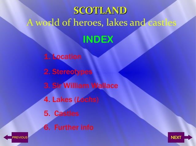 Scottish presentation | PPT