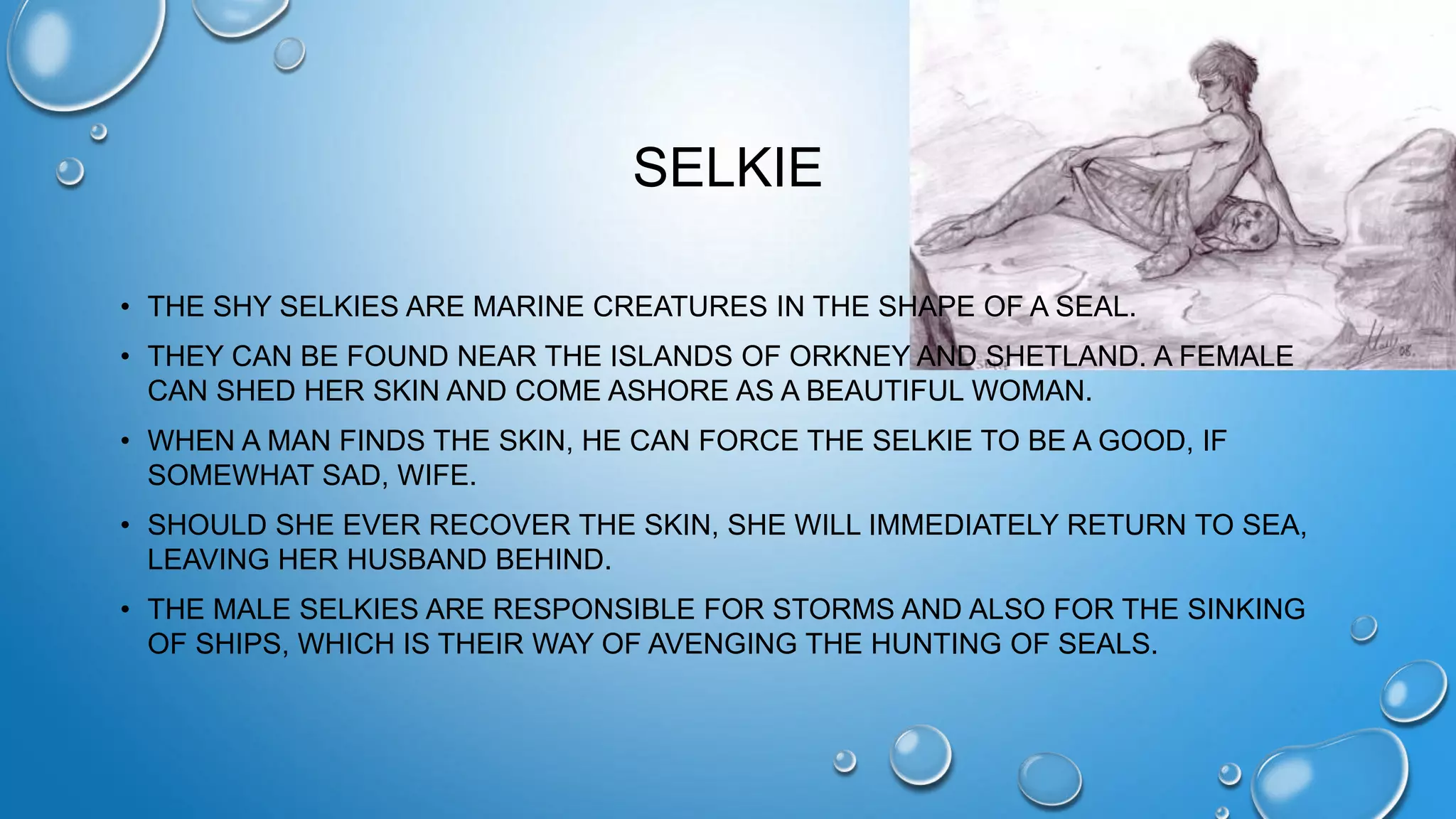 Scottish Water Myths and Legends | PPTX