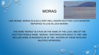 Scottish Water Myths and Legends | PPTX