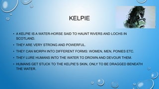 Scottish Water Myths and Legends | PPTX