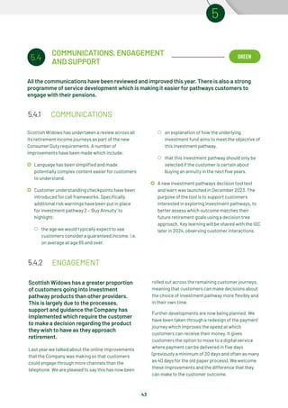 Scottish widows IGC report for 2023 - Anna Bradshaw | PDF