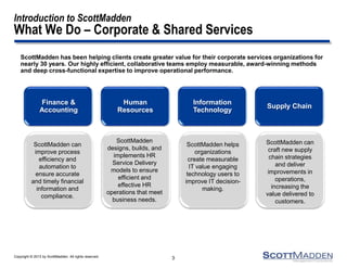 Accounting Shared Service Center Models