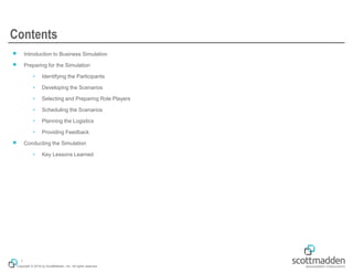 Conducting a Business Simulation | PDF