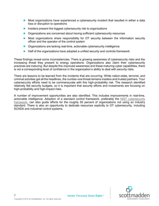 2015 Energy Industry Cybersecurity Research Update | PDF