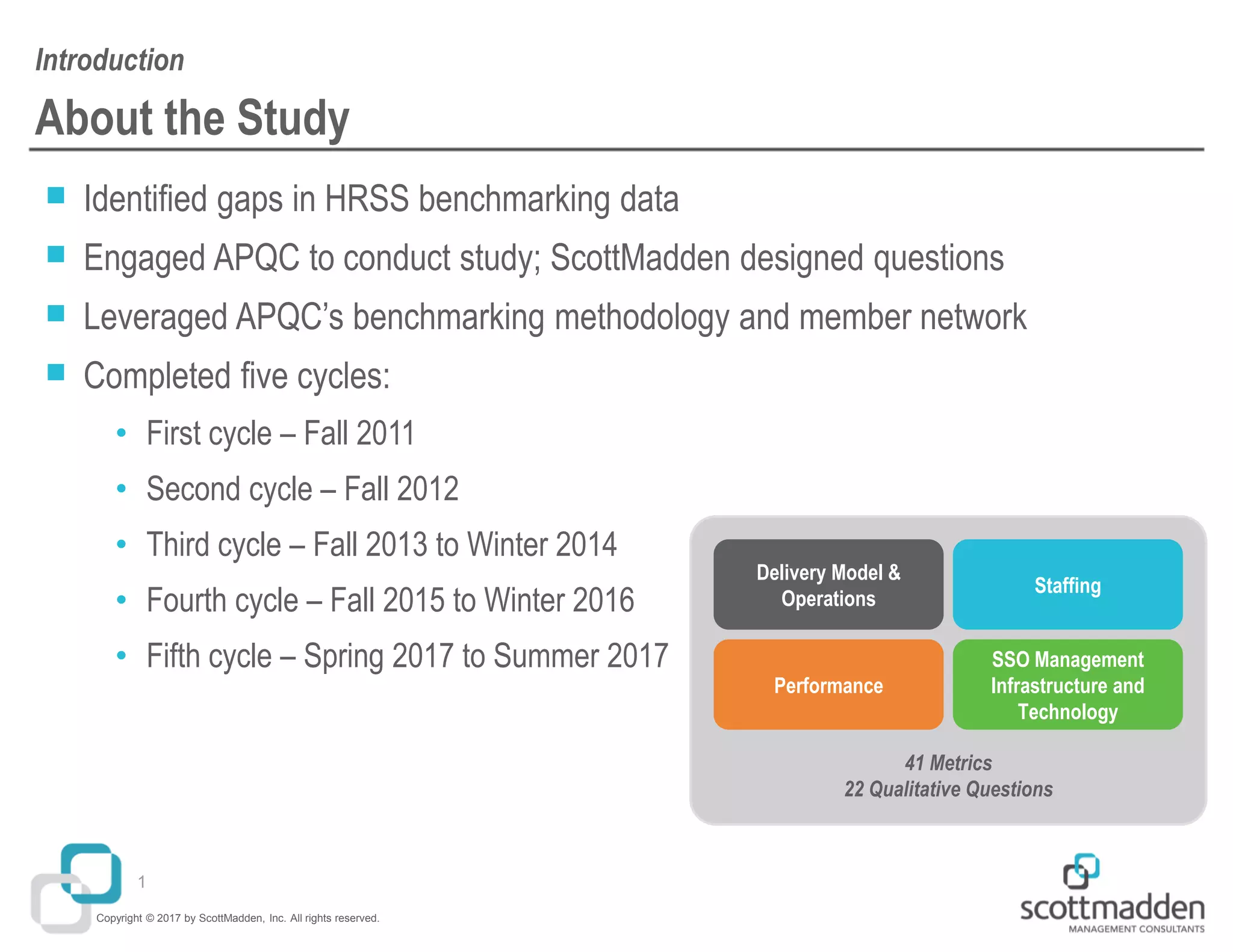 ScottMadden HR Shared Services Benchmarking Study Highlights 2017 | PDF ...