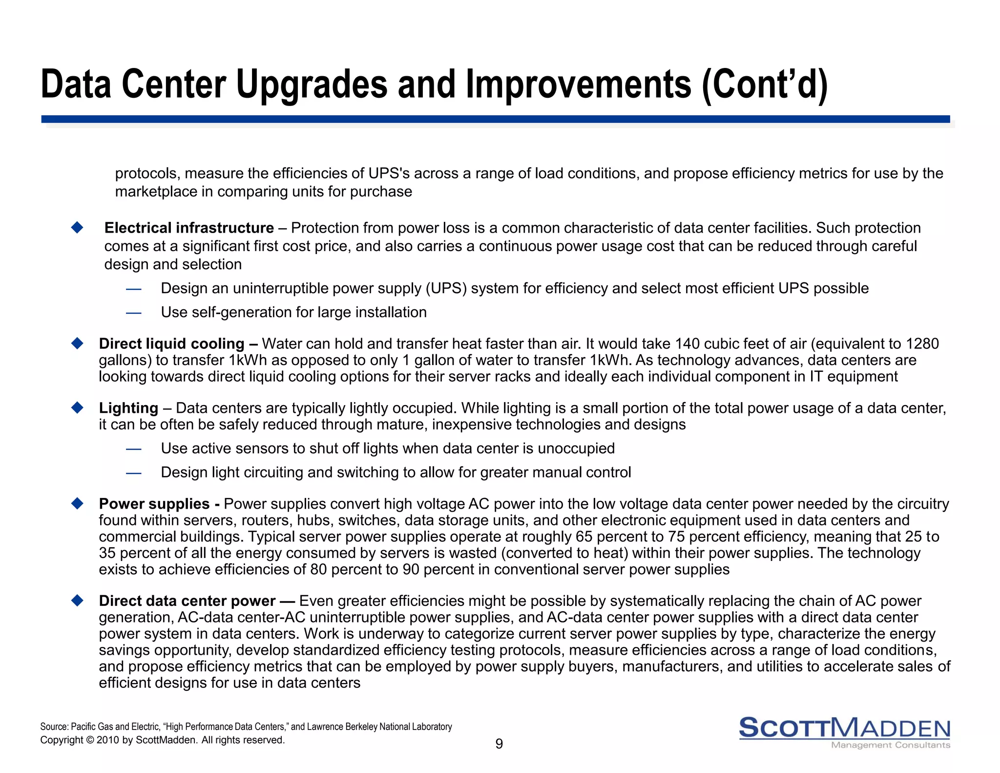 Improvements in Data Center Management | PDF