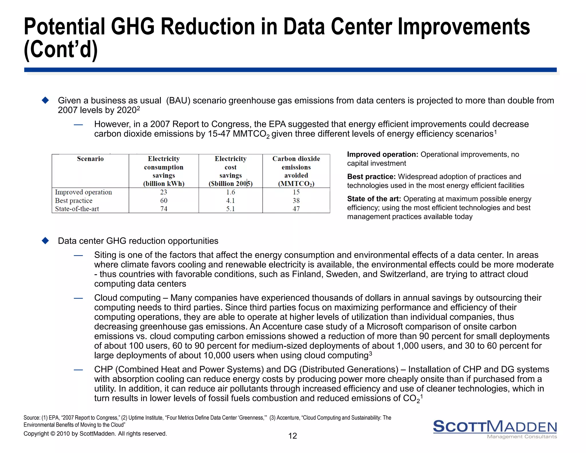 Improvements in Data Center Management | PDF