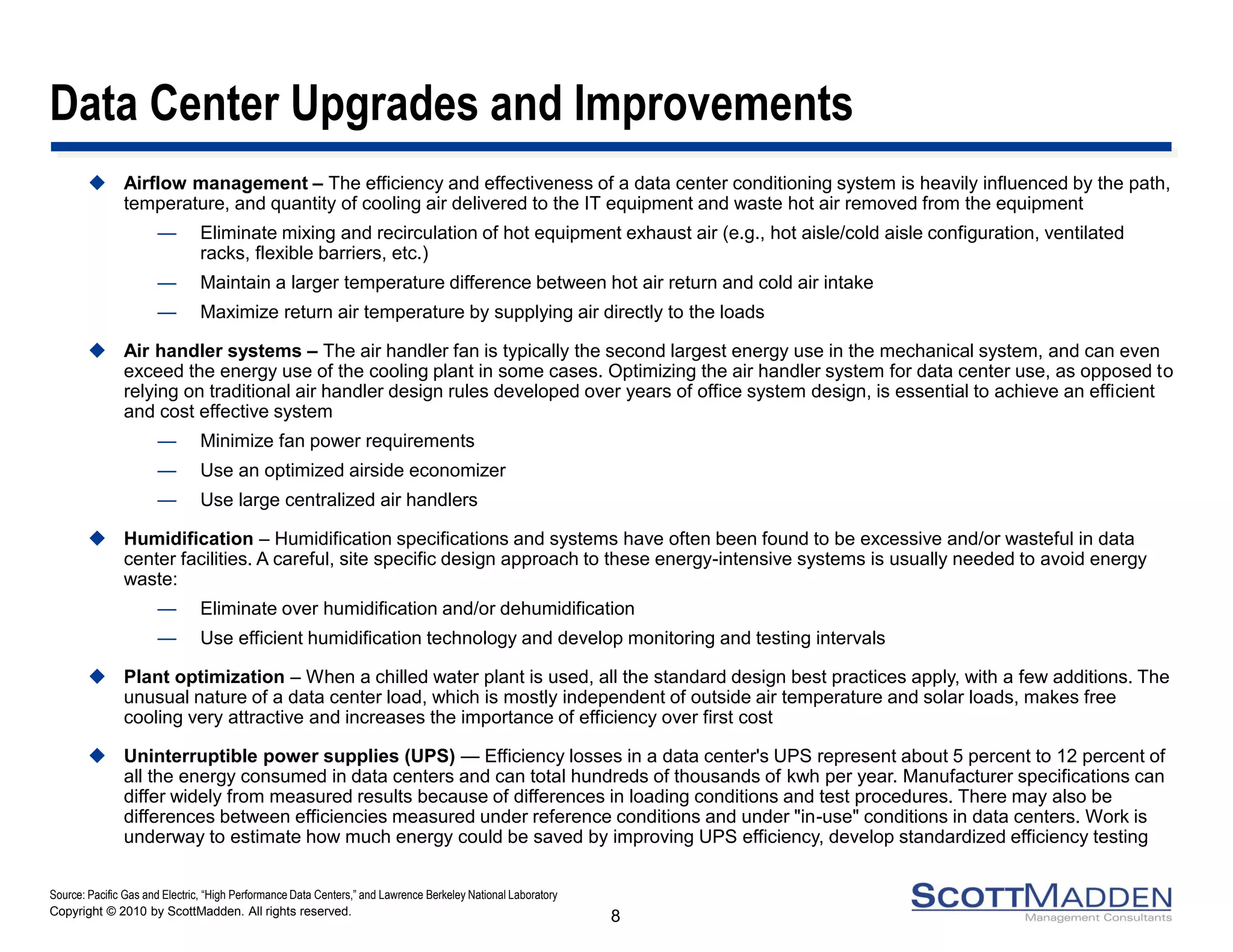 Improvements in Data Center Management | PDF