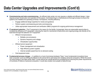 Improvements in Data Center Management | PDF