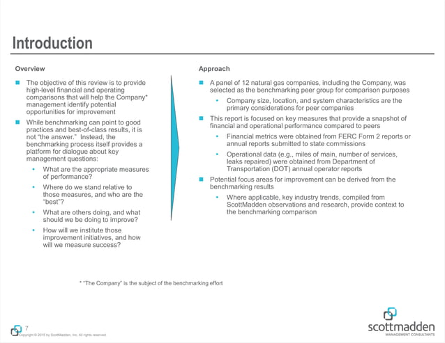 Benchmarking for Natural Gas LDCs | PPT