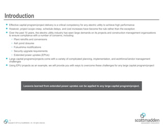 Overcoming the Challenges of Large Capital Programs/Projects | PPT