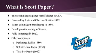 Scott Paper: A Miracle or Hoax | PPTX