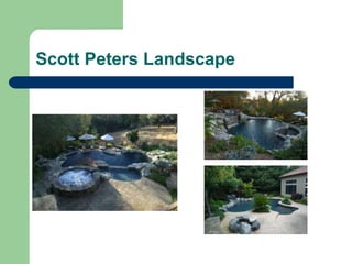 Scott Peters Landscape Powerpoint | PPT