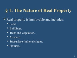Scott phinney real property | PPT