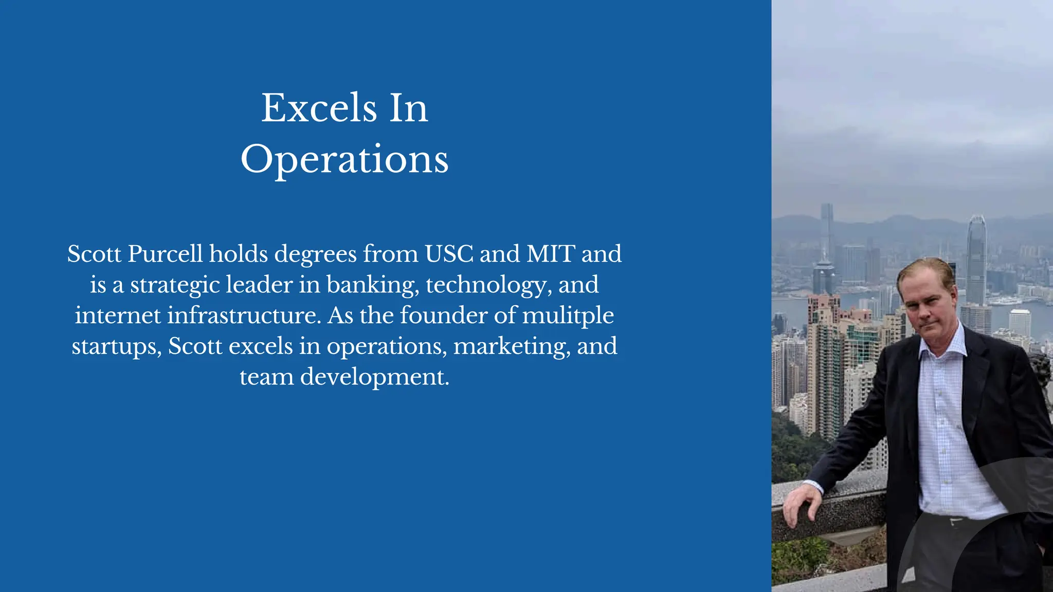 Scott Purcell - A Seasoned Entrepreneur | PPT