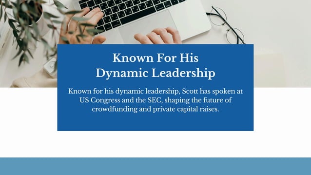 Scott Purcell - A Seasoned Entrepreneur | PPT