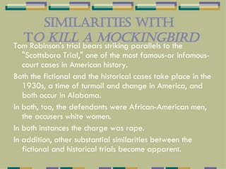 Scottsboro And Mockingbird | PPT