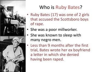 Scottsboro boys | PPTX | Crime & Harmful Acts to Individuals, Society ...