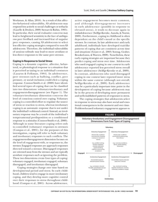 Anxious Solitary Adolescents' Coping in Response to Peer Stress | PDF