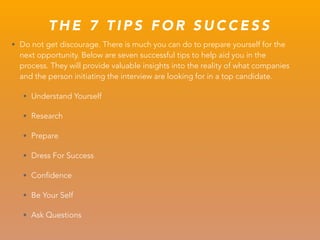 7 tips for interviewing | PDF