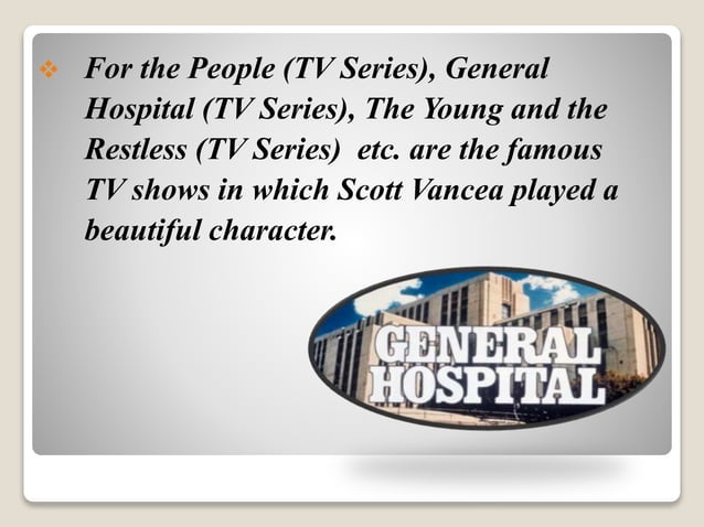 Scott Vancea-Hollywood Actor | PPTX