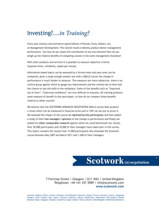 Scotwork powerful results | PDF