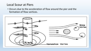 Scour around bridge piers | PPTX