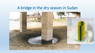 Scour around bridge piers | PPTX
