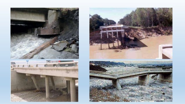 Scour around bridge piers