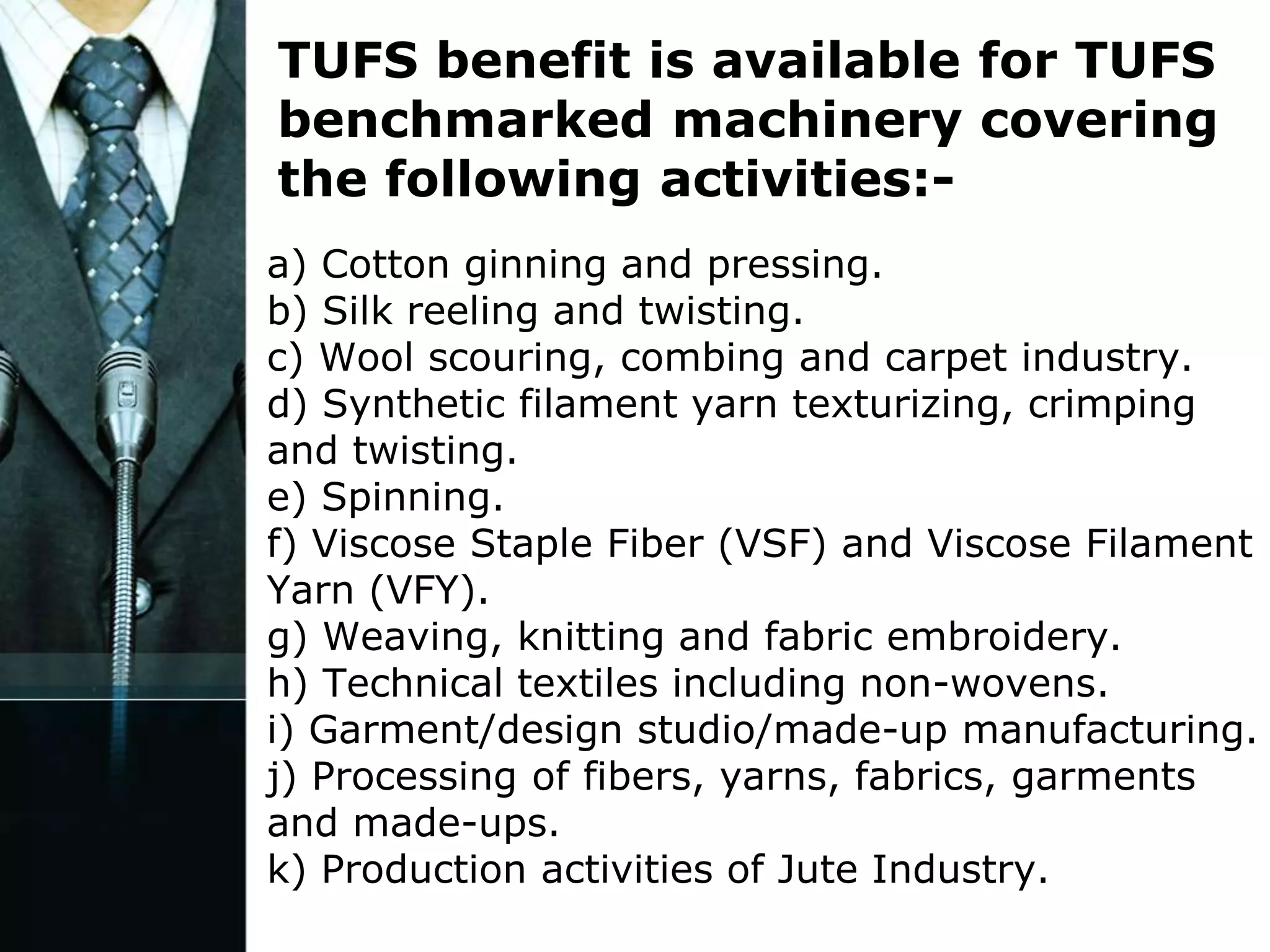 GOVERNMENT POLICIES FOR TEXTILE INDUSTRY | PPTX