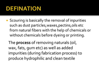 Scouring | PPT