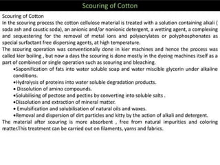 scouring.pptx .Full process of scouring. | PPTX